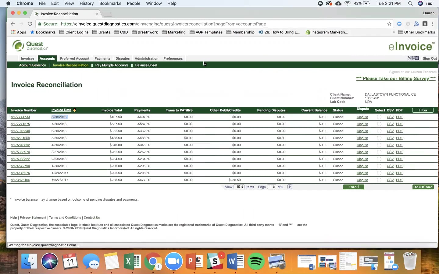 Quest Invoices on Vimeo