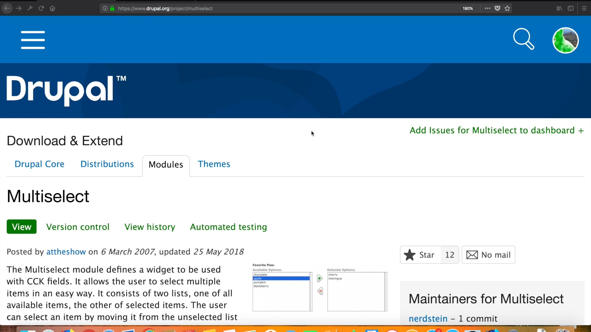Drupal Modules: The One Percent —Multiselect (tutorial) on Vimeo