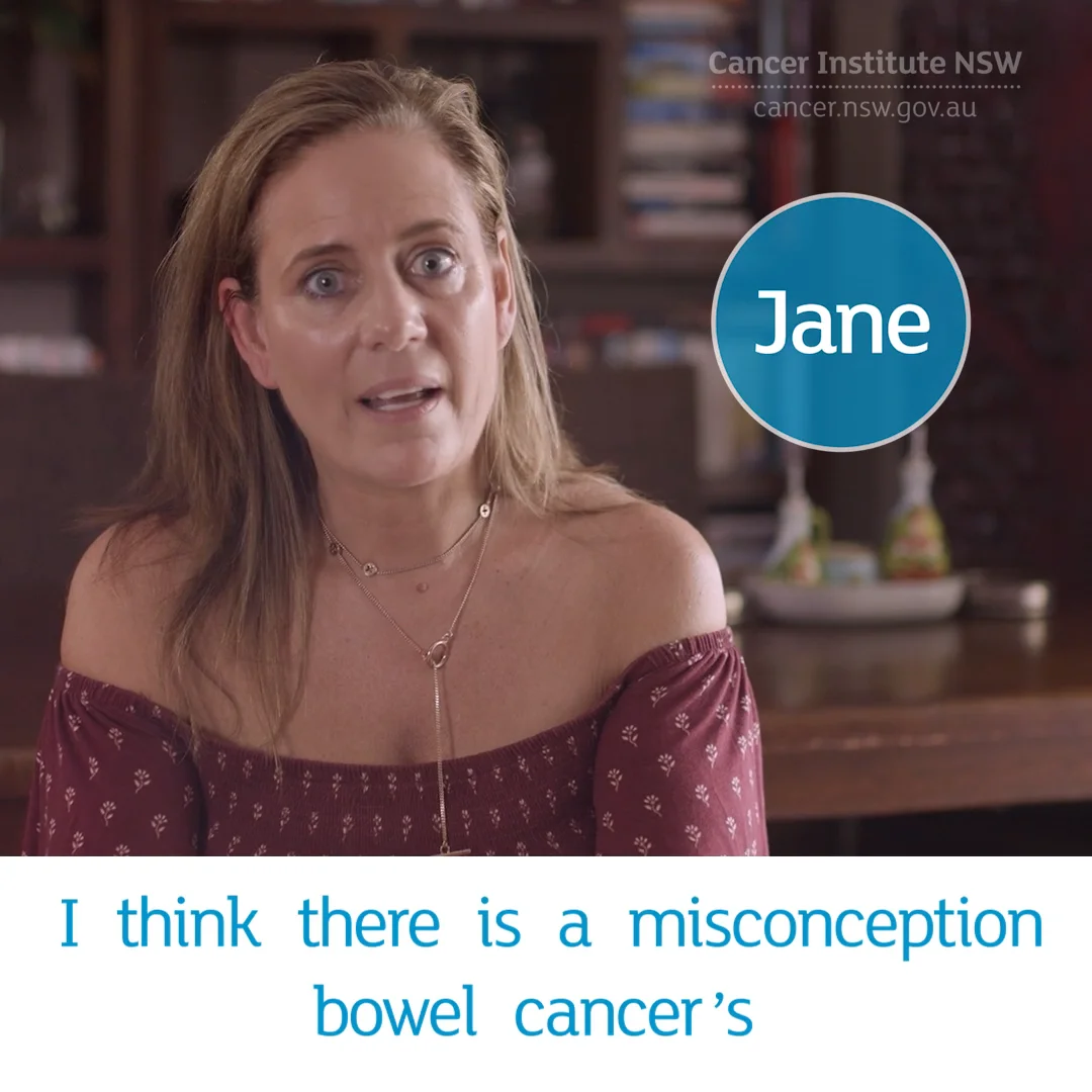 Ochre Health - Bowel Cancer Screening - Jane (Social Media) on Vimeo