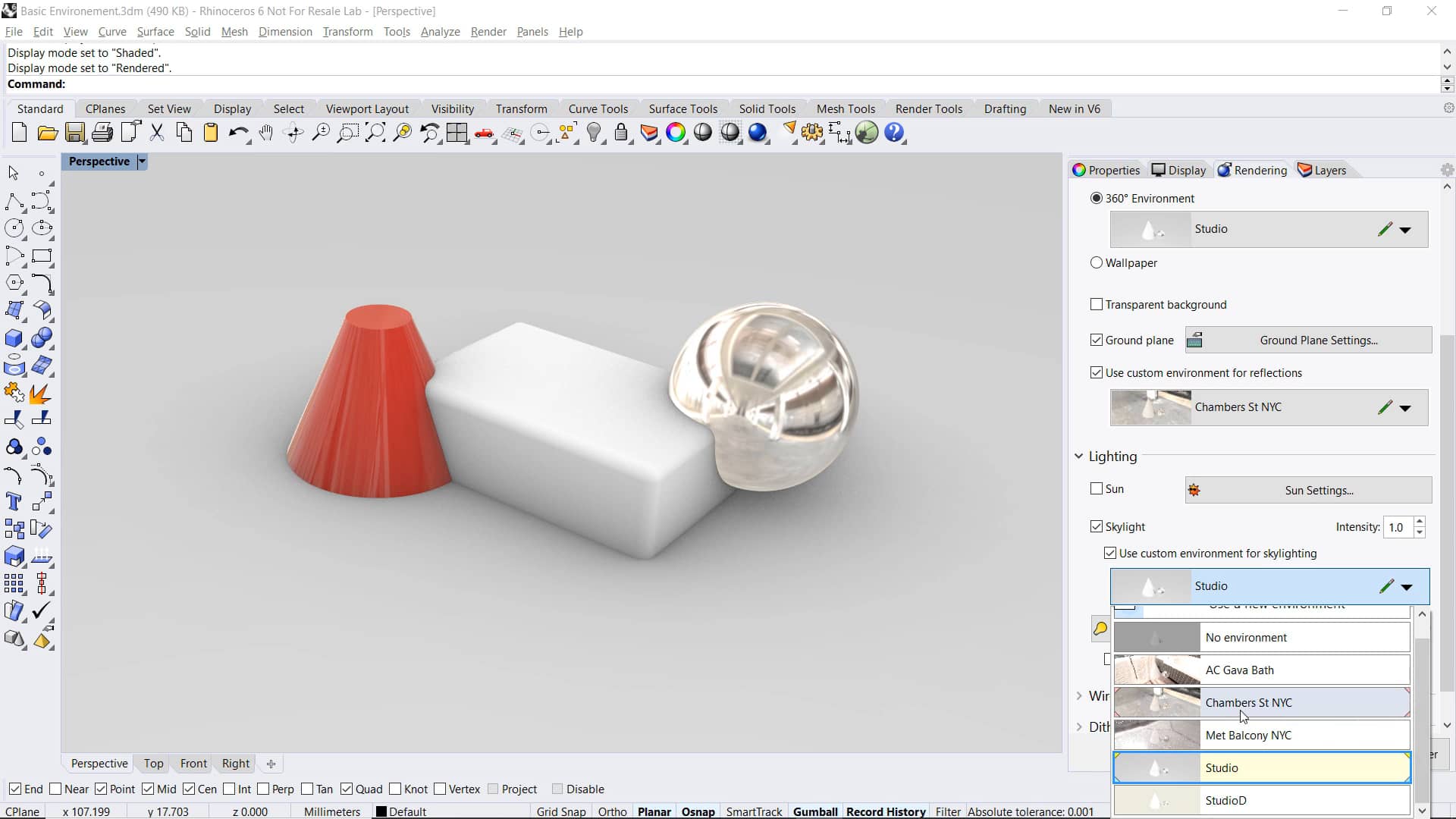 Intro to Environments in Rhino's 6 Render on Vimeo
