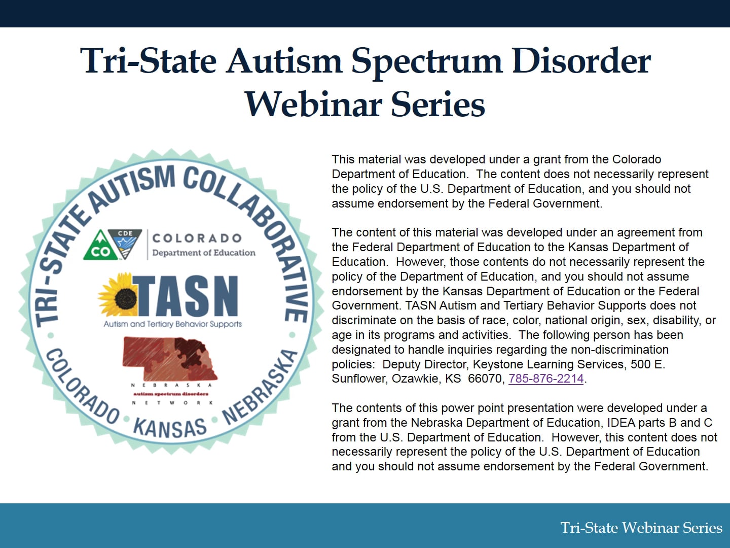 Tri-State Webinar - ABLLS-R Part 1 - an Overview on Vimeo