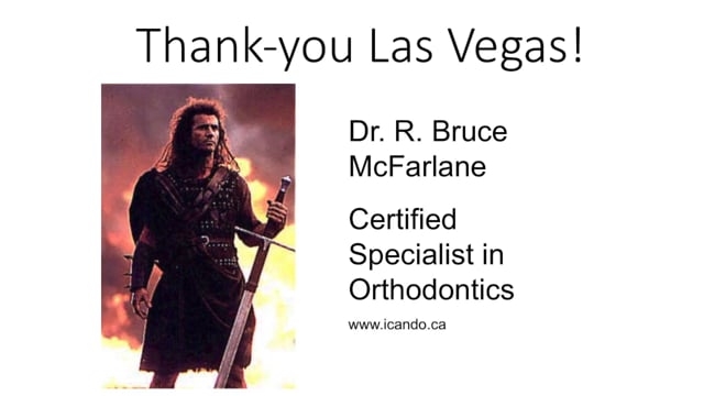 Dr. Bruce McFarlane Lecture Series on Vimeo