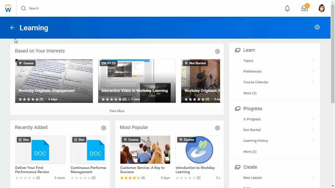 EMPLOYEE- Workday Learning - Dropping a Course on Vimeo