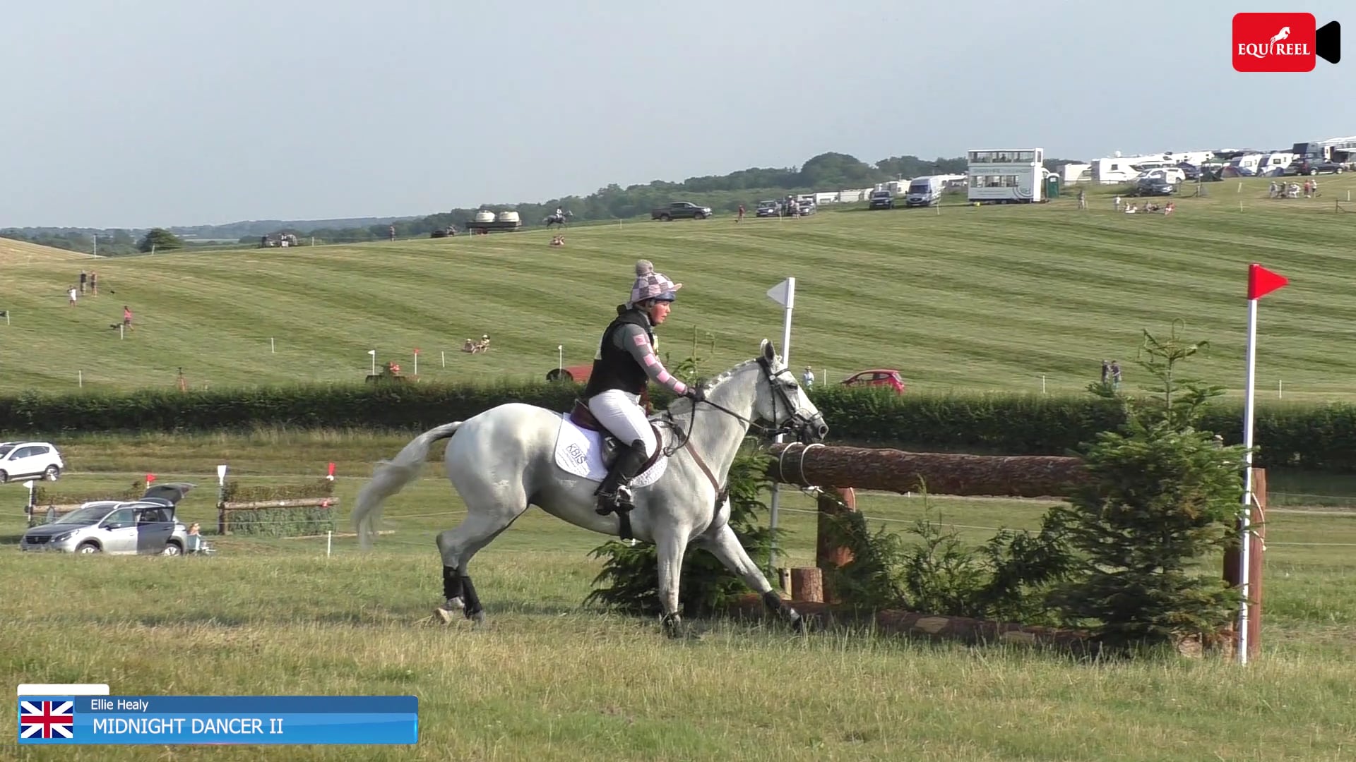EQUIREEL 855 Ellie Healy & MIDNIGHT DANCER II at Barbury Horse Trials ...
