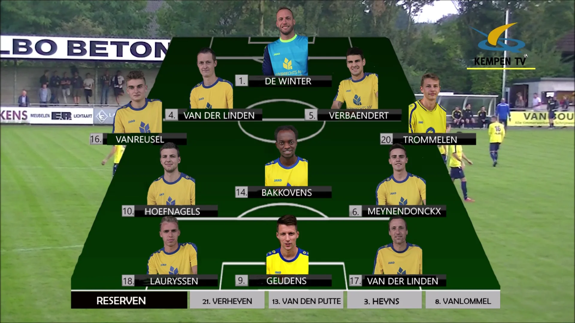 Competitie: KFC De Kempen - K Berg en Dal VV on Vimeo