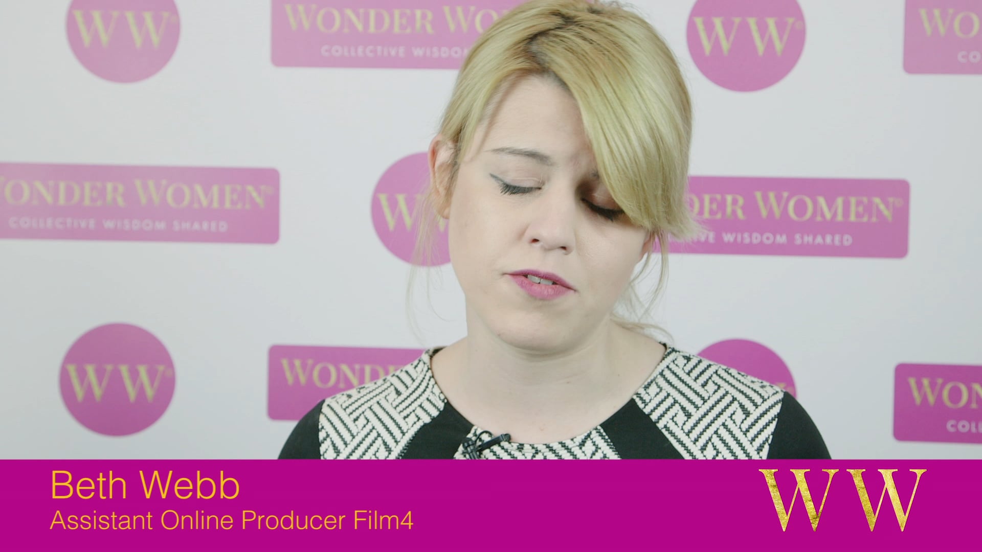 Wonder Women Meets Film Journalist & Broadcaster, Beth Webb on Vimeo