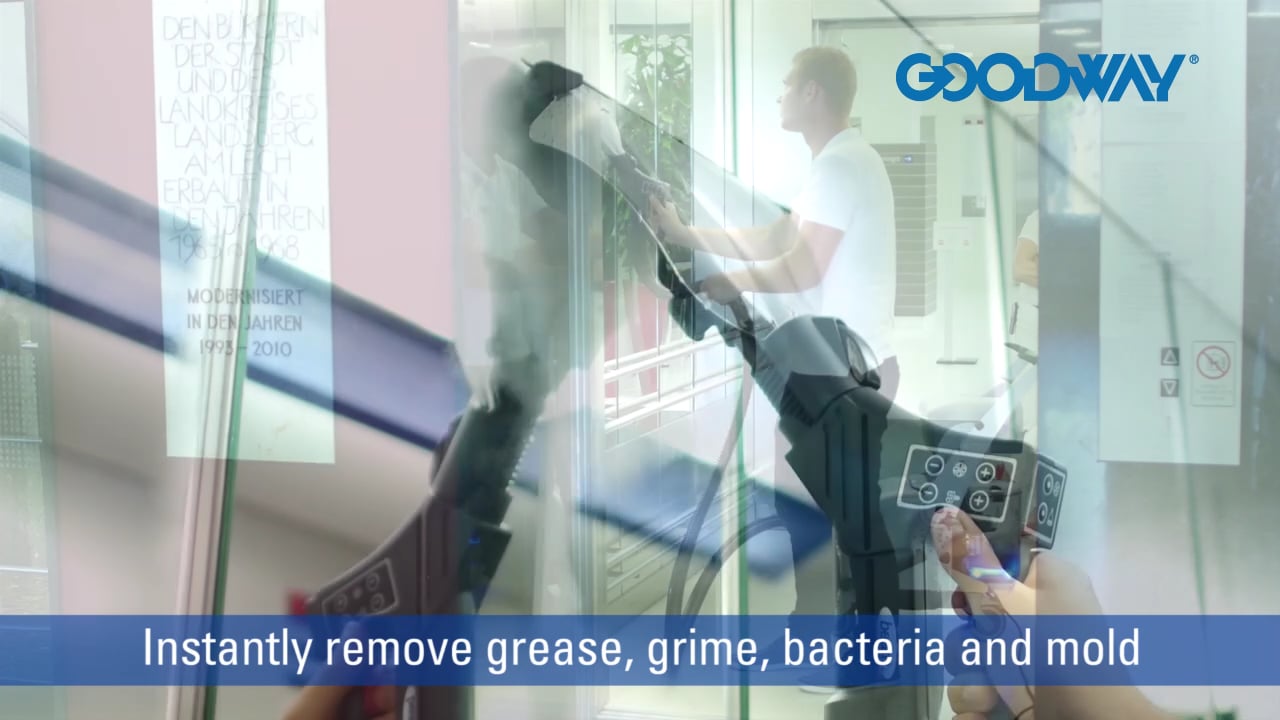Goodway Technologies GVC-18VAC Commercial Steam Cleaner with Vacuum on ...