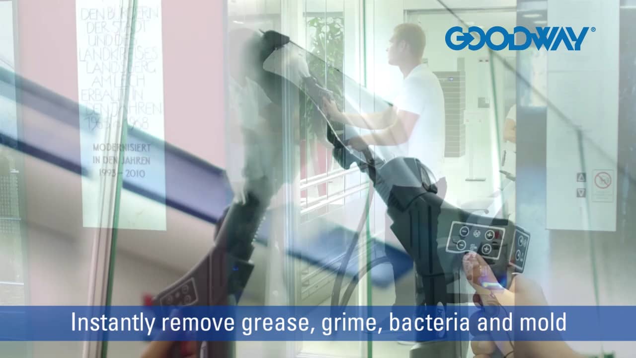 Goodway Technologies GVC-18VAC Commercial Steam Cleaner with Vacuum on ...