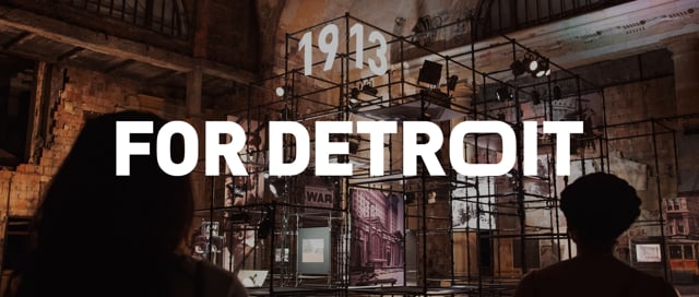 Inside the Michigan Central Station - Projection Mapping Central Inside the Michigan Central Station - Projection Mapping Central