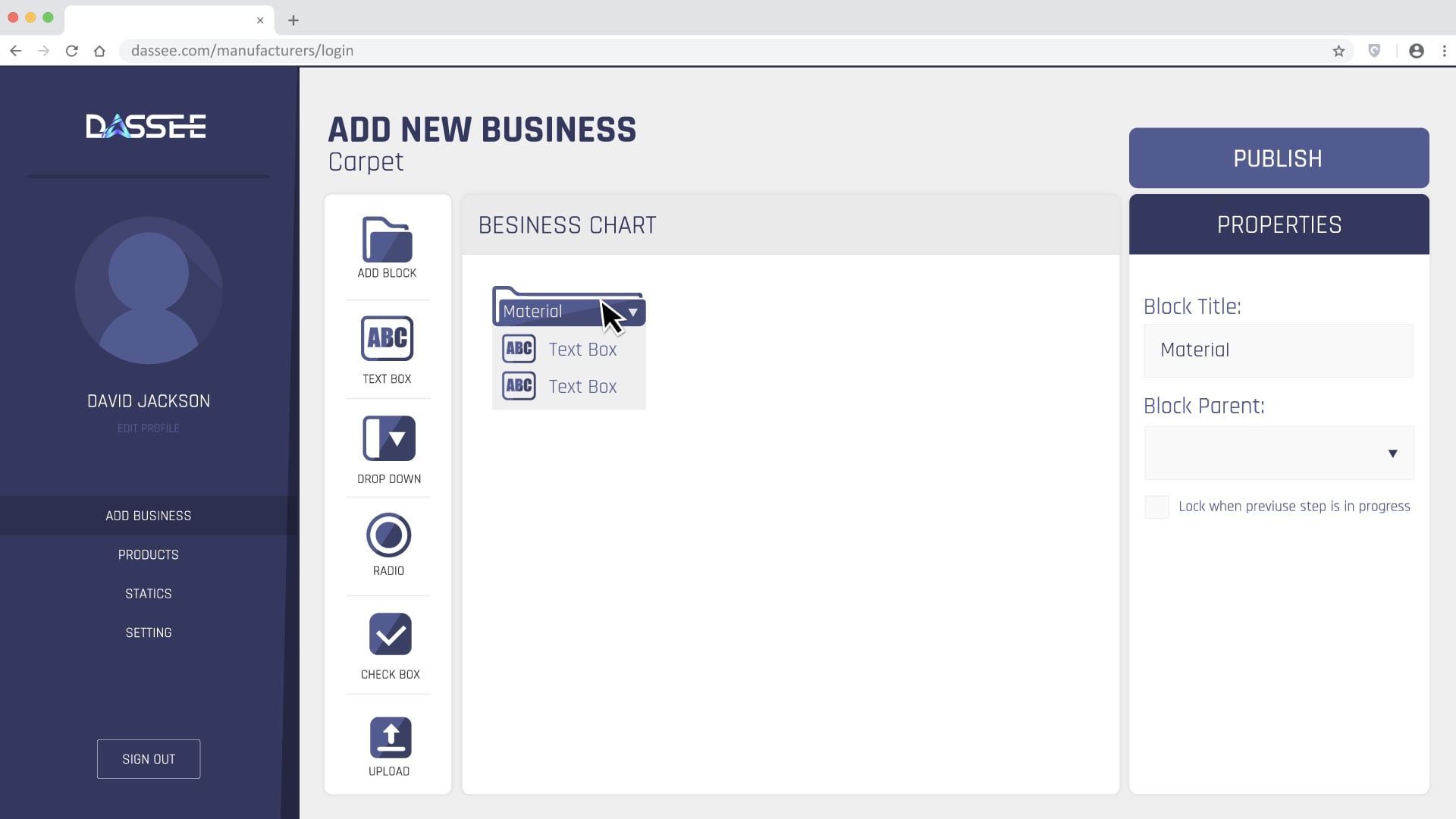 Dassee Demo on Vimeo