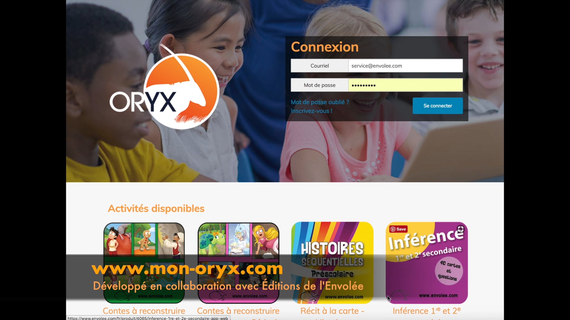 Application web ORYX - Une introduction on Vimeo