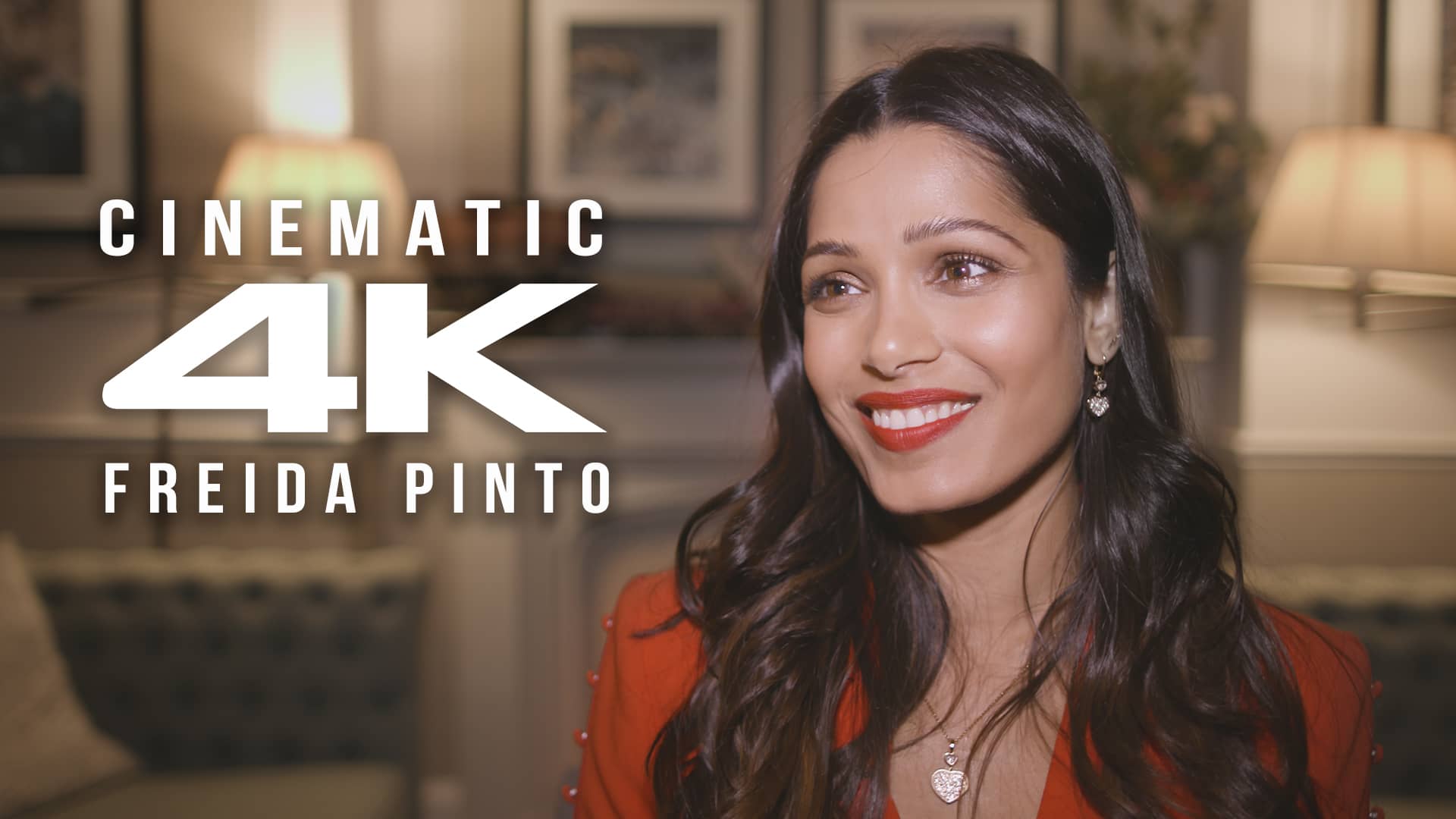 Freida Pinto Interview | Cinematic 4K Showcase | Bloomsbury Films ® on ...