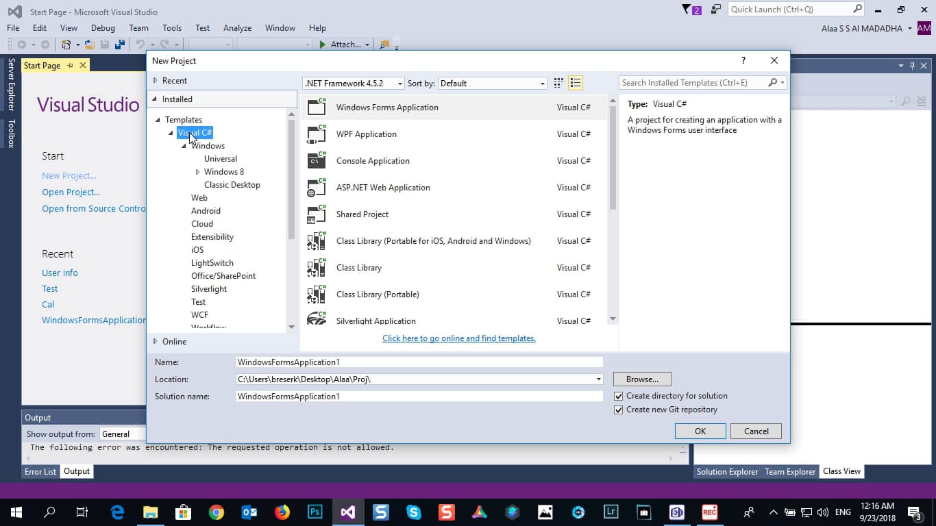 Chapter 3 : Create Project Using C# on Vimeo