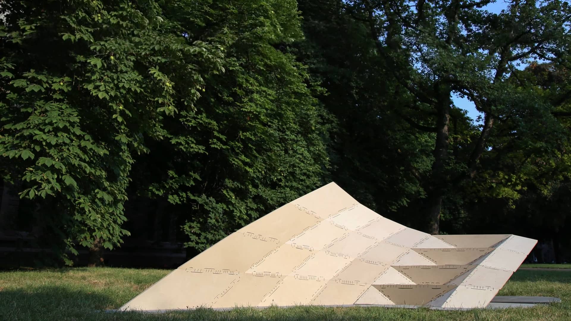 ITECH M.Sc.2017 - Fibrous Joints for Segmented Timber Shells on Vimeo