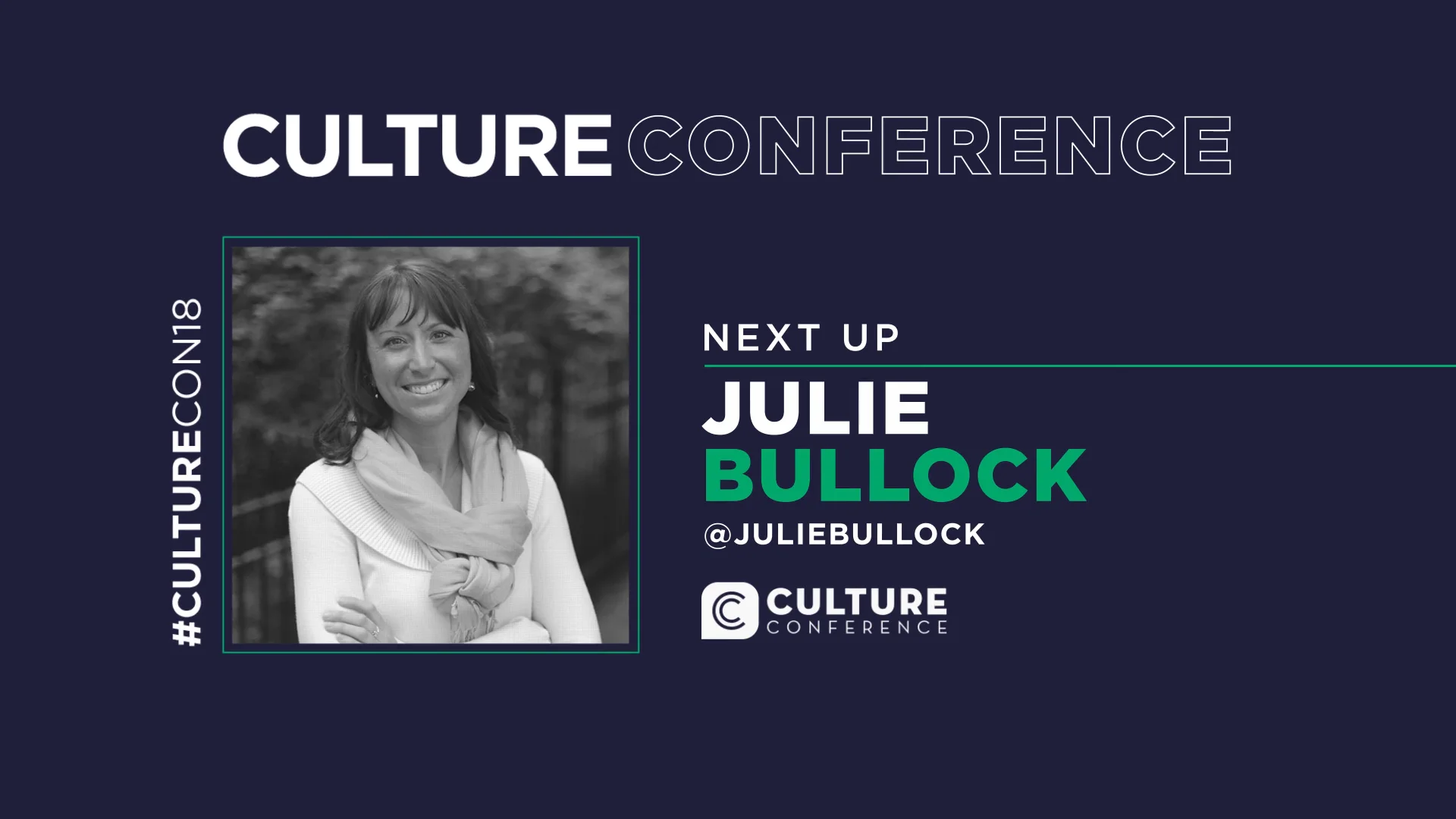 Culture Conference Fall 2018 - Julie Bullock on Vimeo
