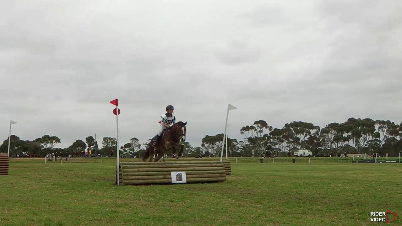 Anna Michalczyk riding Little Dude 351 Grade 4 Werribee Pony Club Horse ...