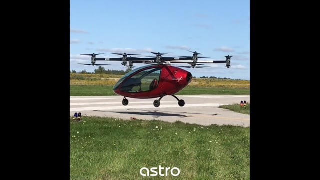 The Astro Elroy is an Autonomous Drone for Urban Commuting