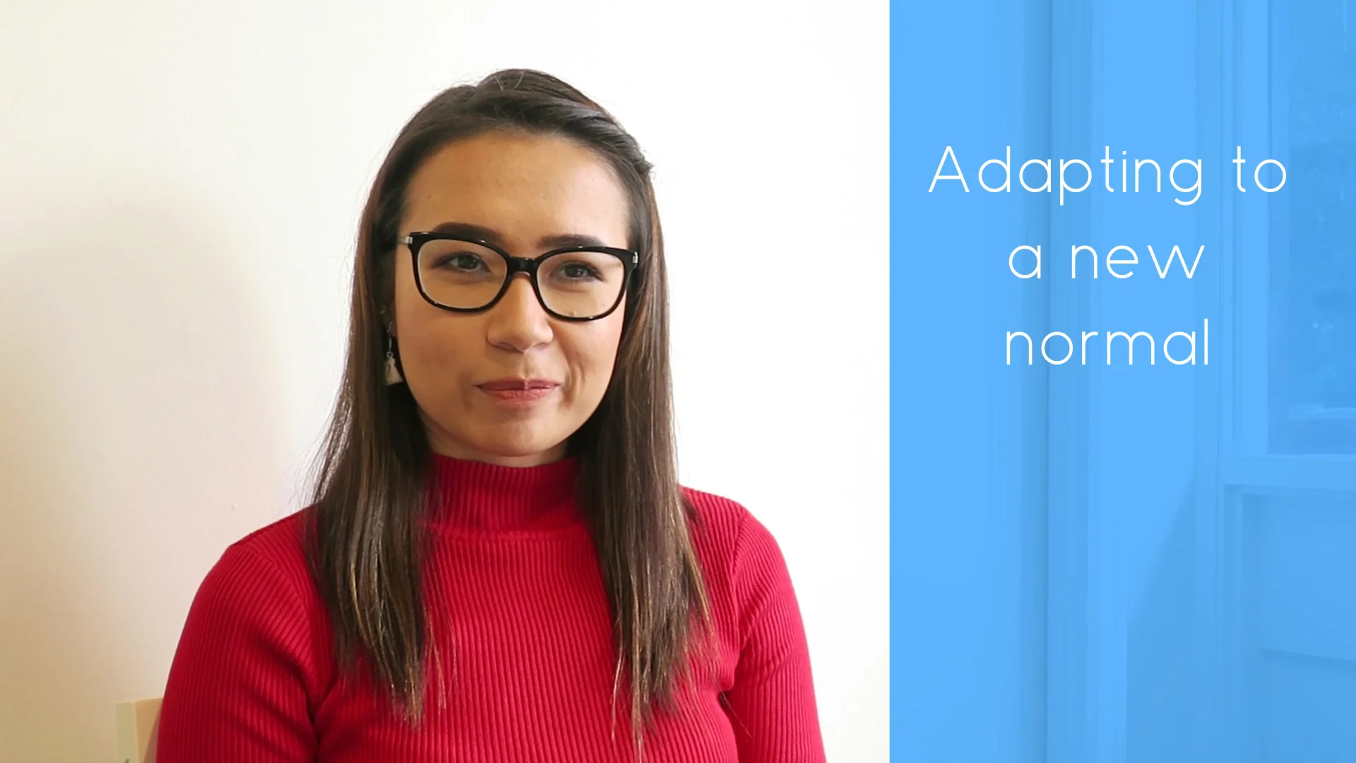 Shabnam speaking about adapting to the new ‘normal’ on Vimeo