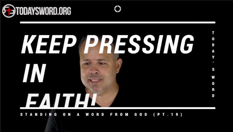 Keep Pressing IN FAITH! on Vimeo