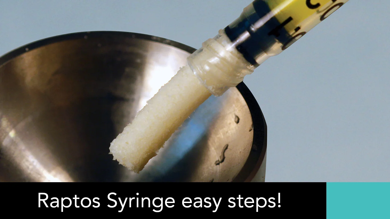Raptos Syringe | Instructions for use