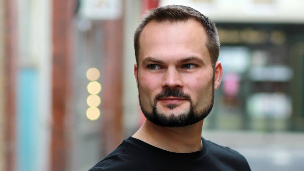 Jeremiah actor presenter voice over Tellytubbie Cyberman at Great ...