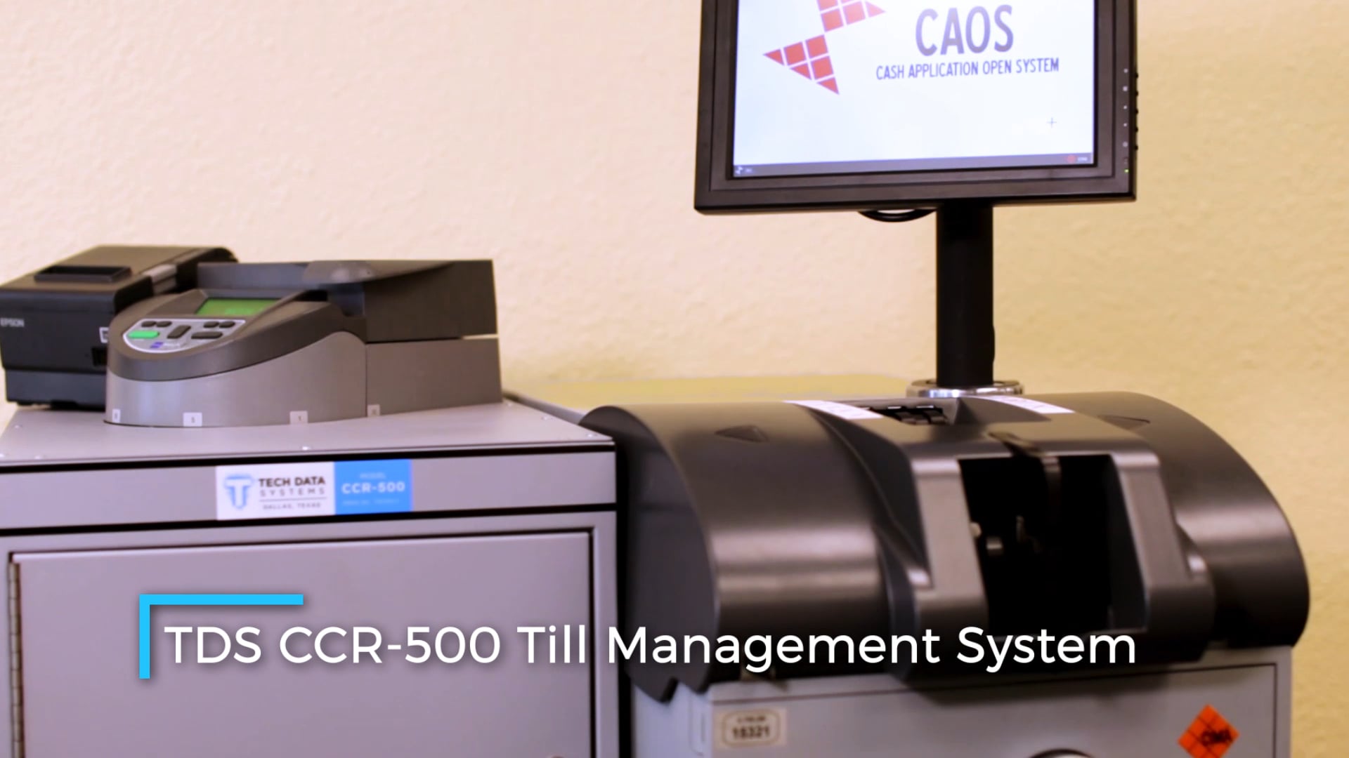TDS CCR-500 Retail Cash Recycler - Cash Drawer Automation on Vimeo