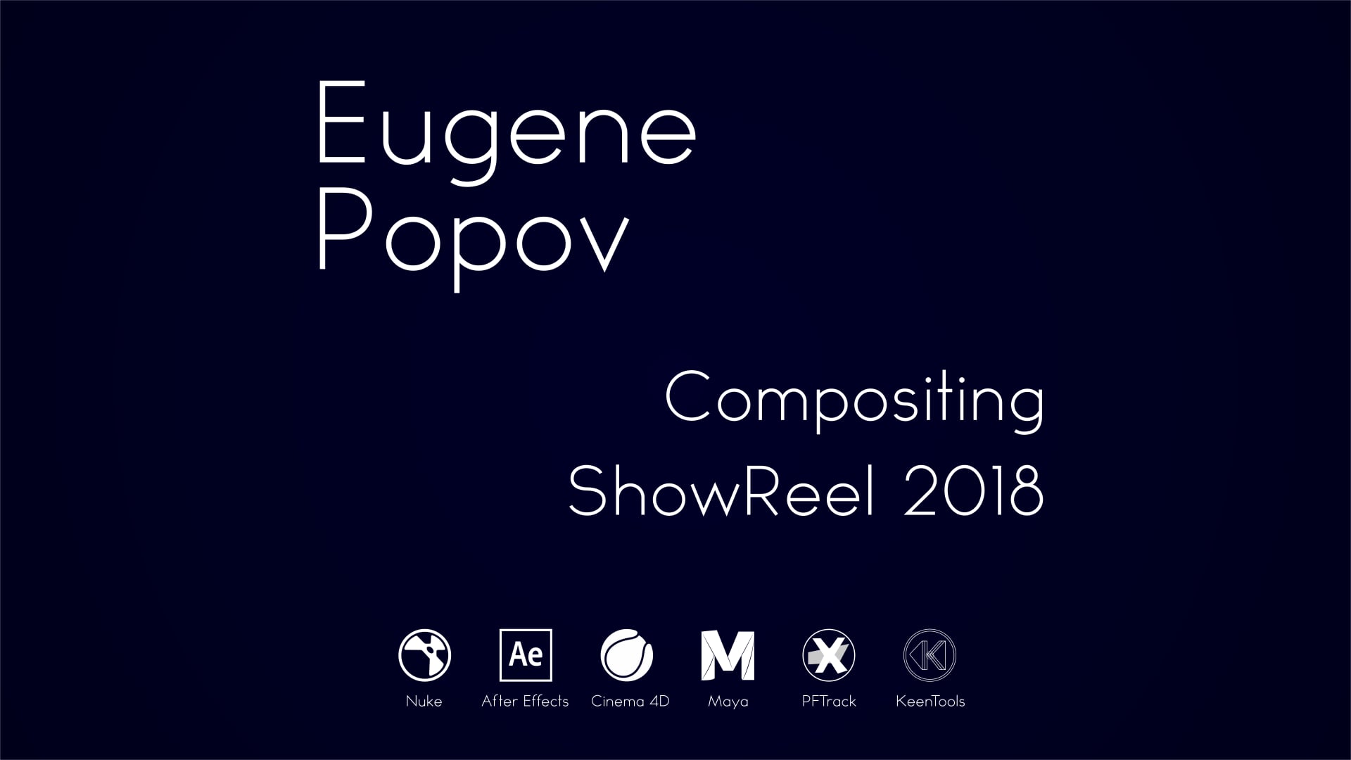 Eugene Popov | Compositing Showreel 2018 on Vimeo