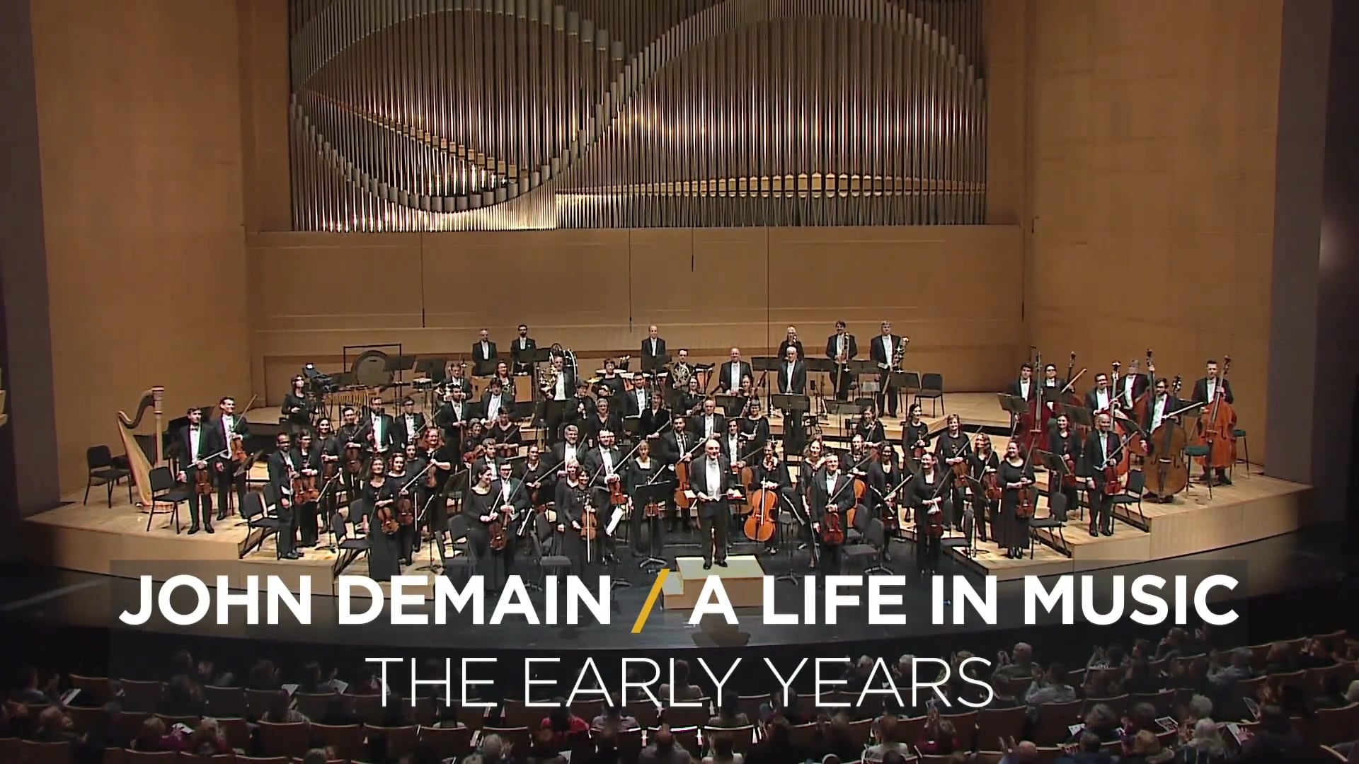 Madison Symphony, John DeMain, A Life in Music, The Early Years on Vimeo