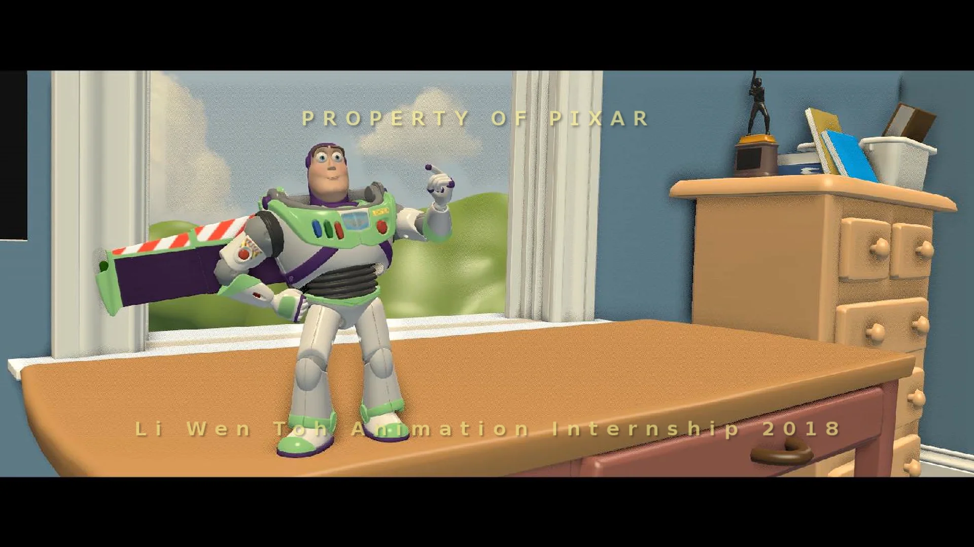 Li Wen Toh Pixar Animation Internship 2018 Reel