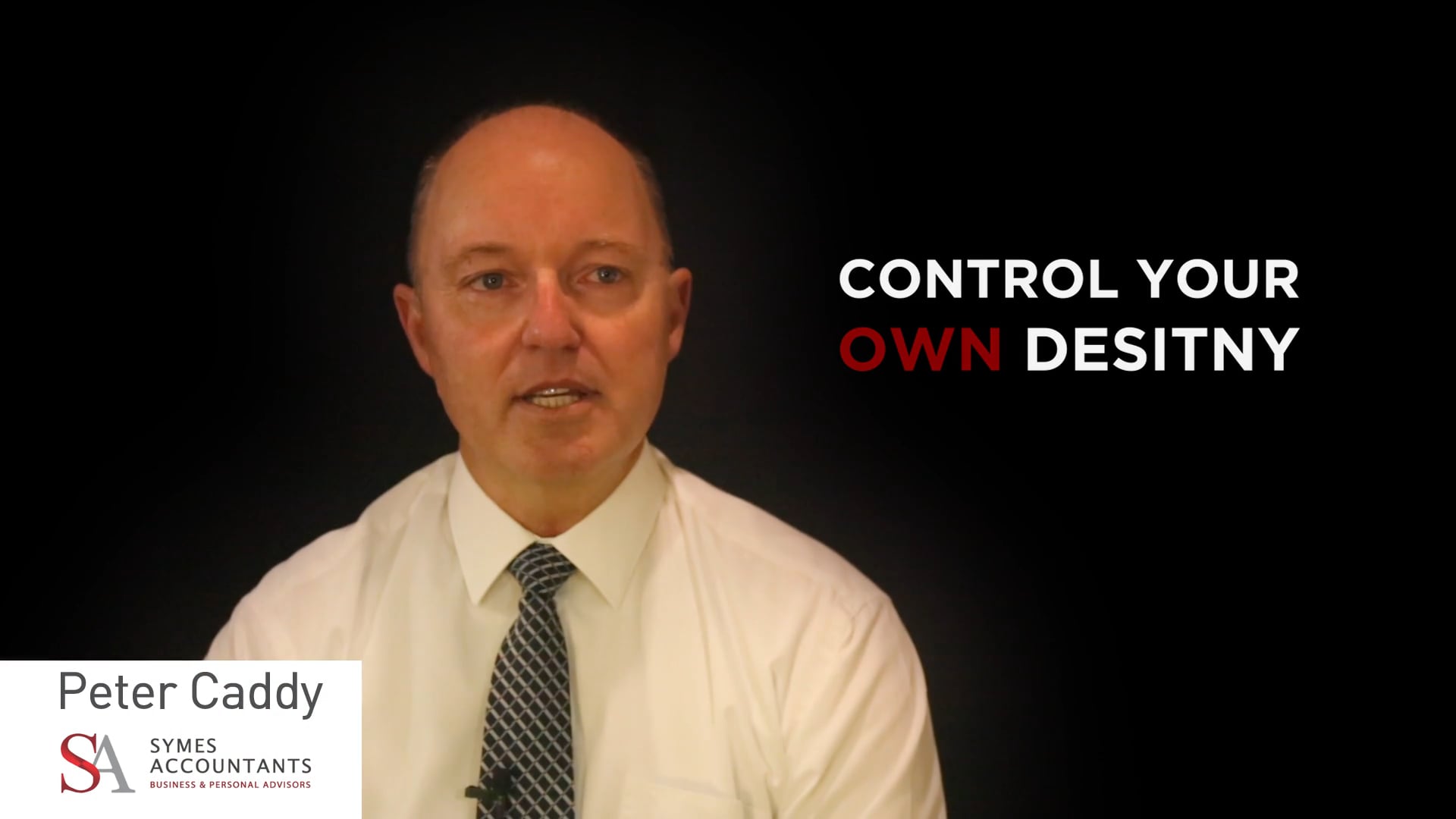 Peter Caddy - SYMES Accountants - 2018 on Vimeo