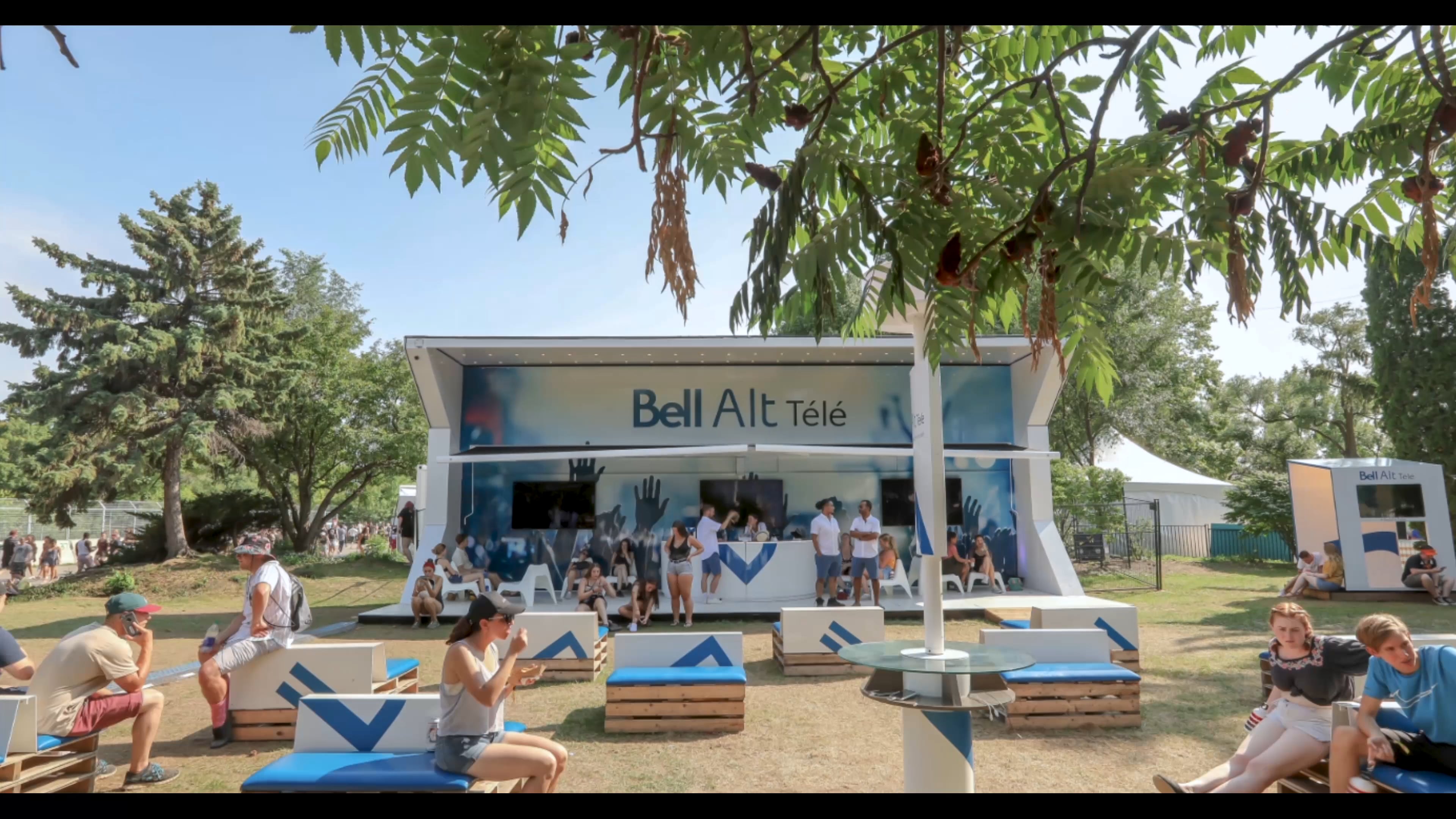 Bell ALT TV was everywhere at Osheaga offering a unique interactive ...