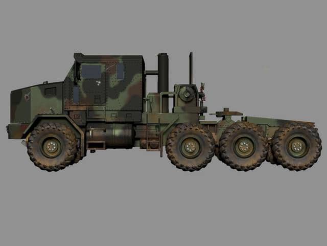 M1070 Transport Truck Turntable on Vimeo