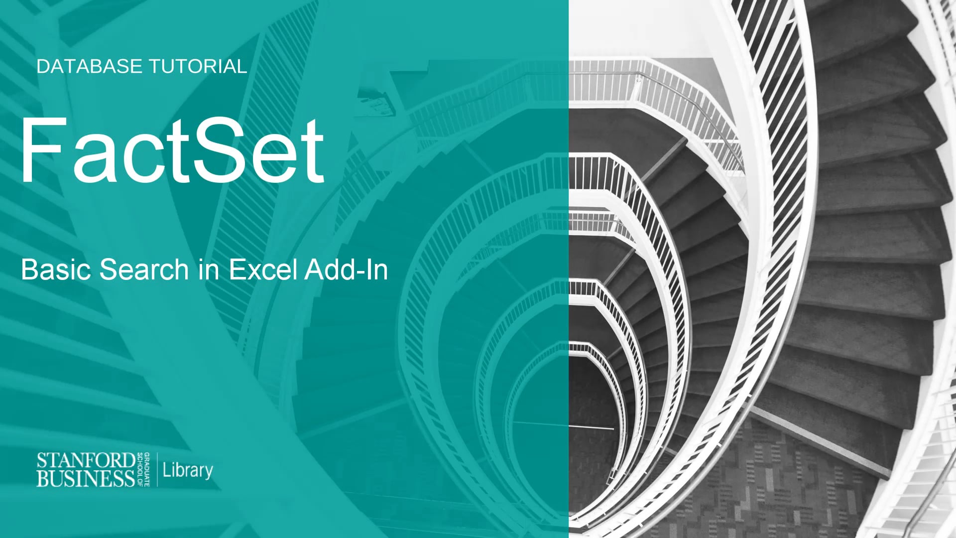 Factset : Basic Search in Excel Add-In on Vimeo
