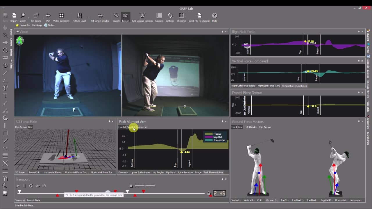 GASP Lab Moment Arm defined on Vimeo