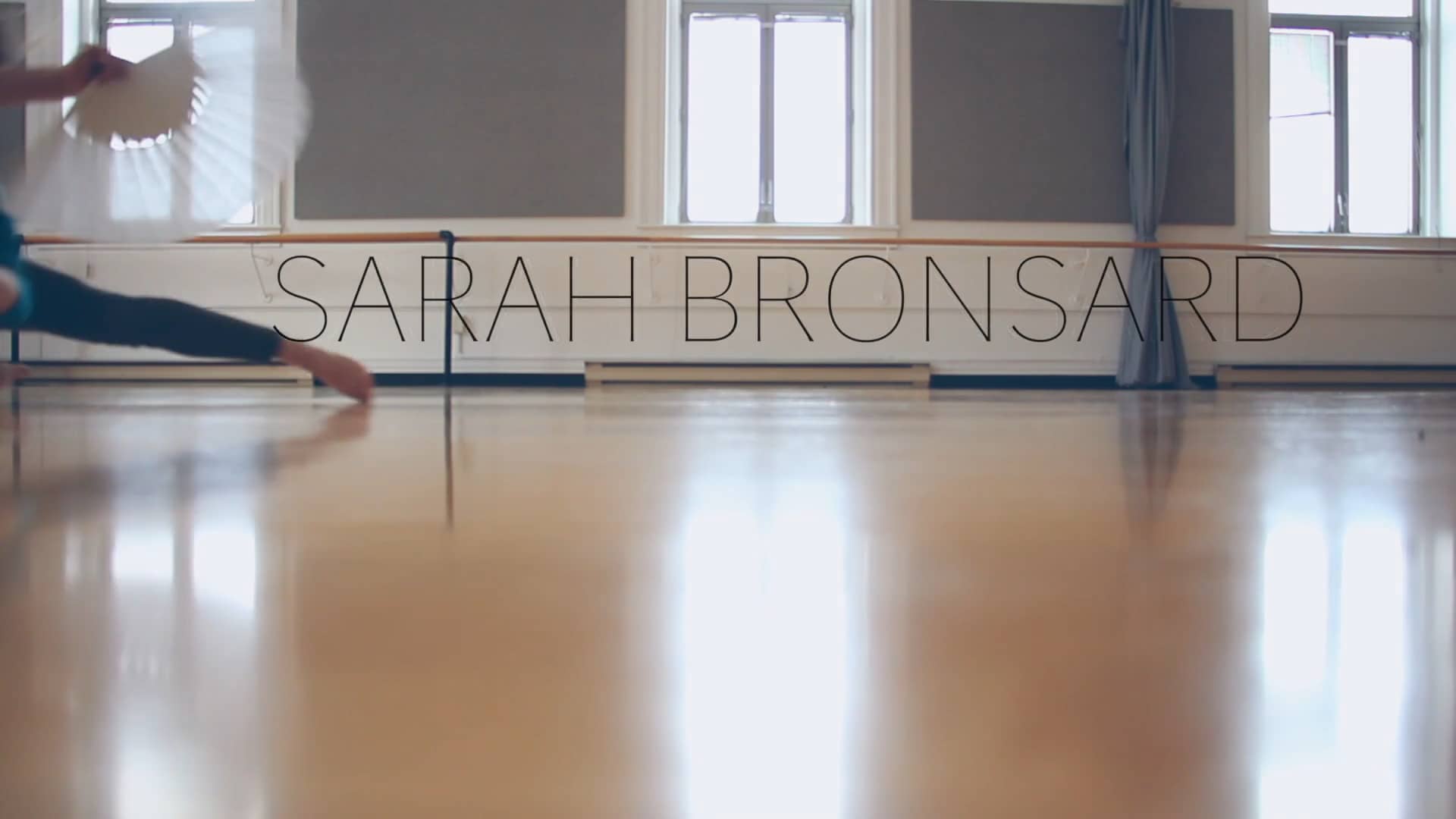Sarah Bronsard / a quiet flamenco on Vimeo