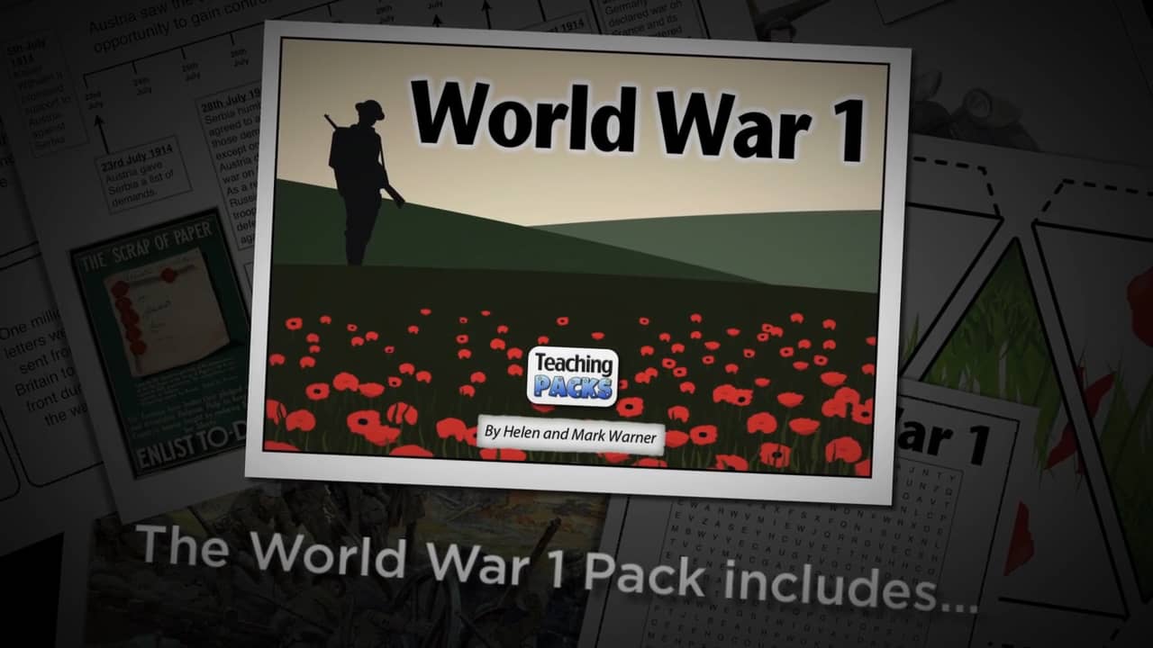 The World War 1 Pack - Teaching Resources on Vimeo