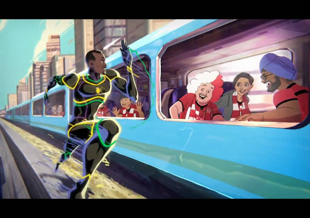 Usain Bolt animation for Virgin on Vimeo