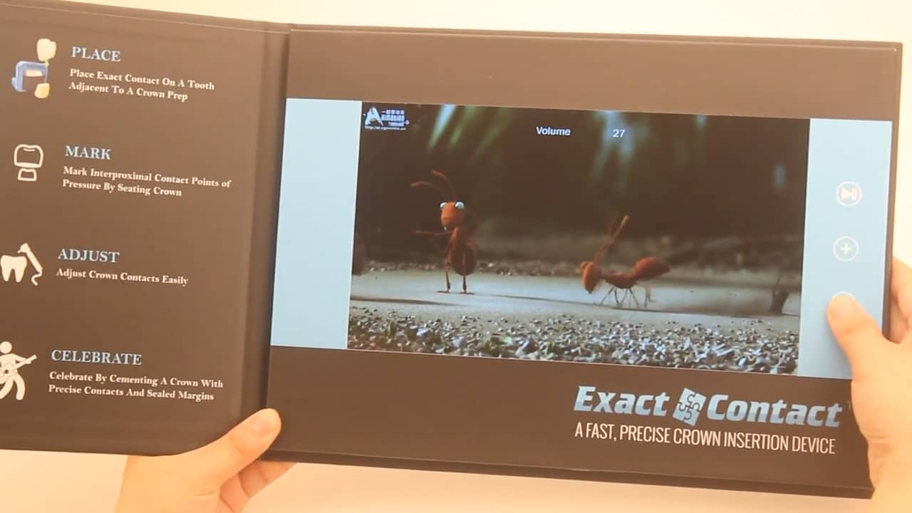 High quality 10 inch hardcover LCD TV brochure on Vimeo