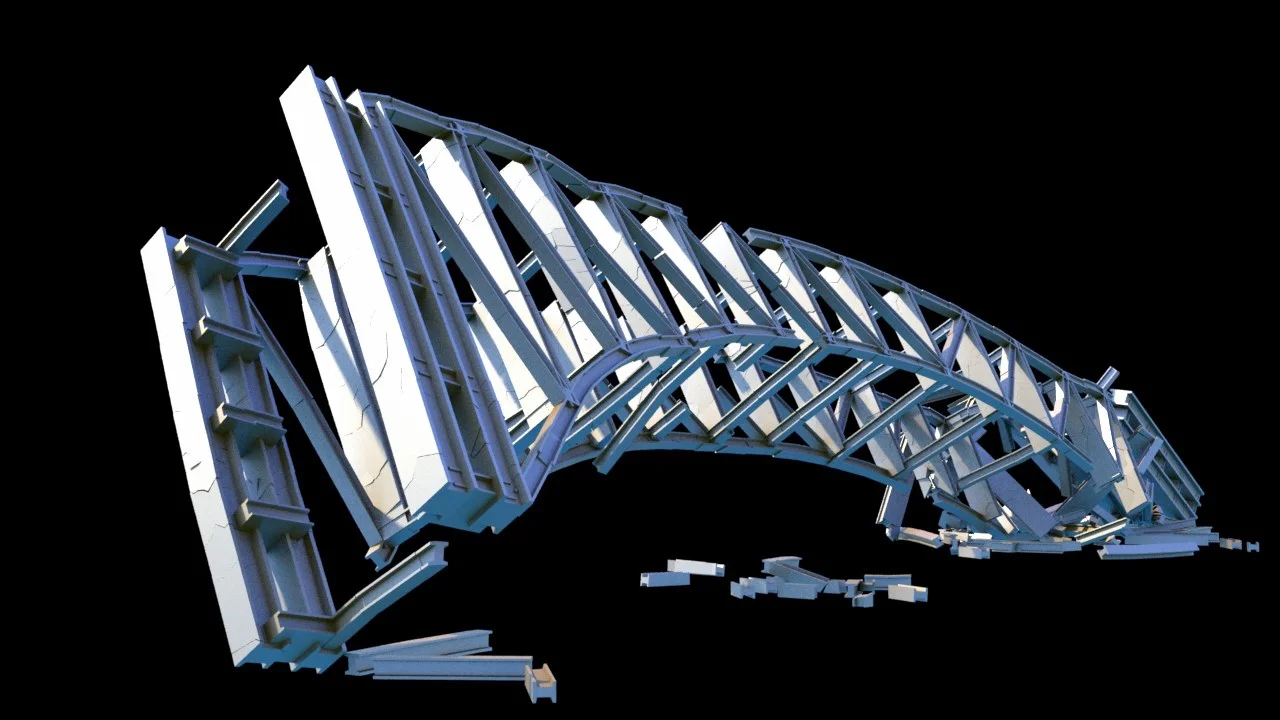 Houdini Bridge Collapse FX WIP on Vimeo