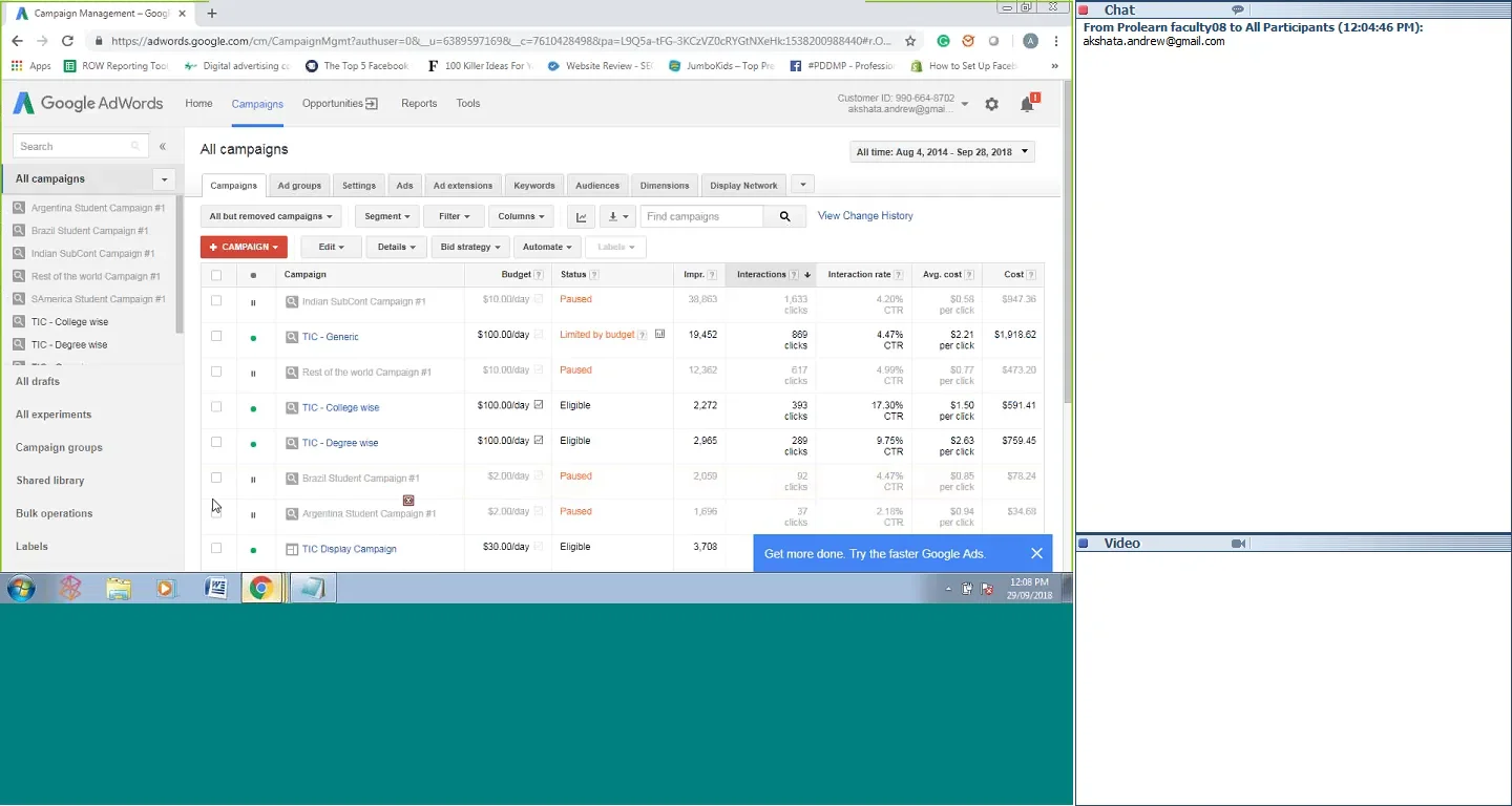 Digital Marketing Professional Program in Association with Google-Batch ...
