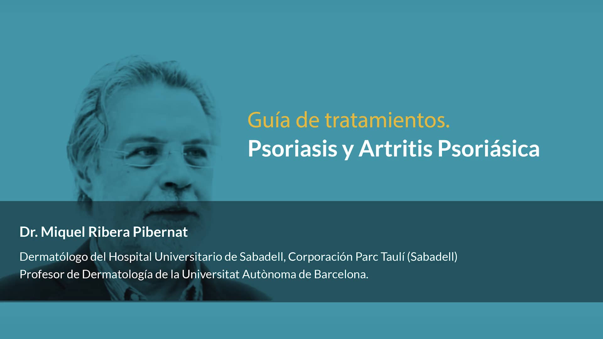 Presentación Guía Psoriasis on Vimeo