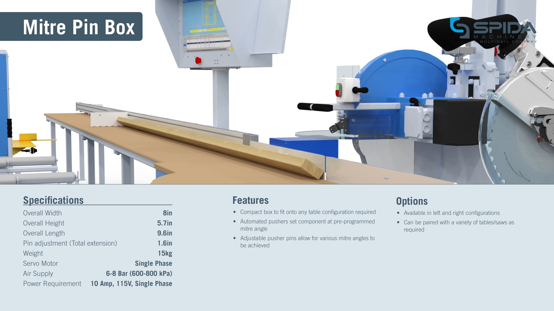 SPIDA Machinery-MitreBox-BCMC on Vimeo