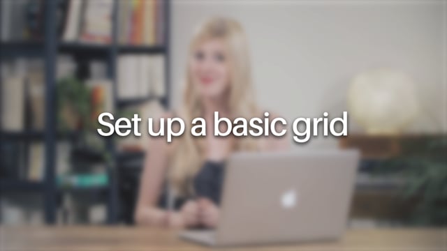 Set up a basic grid - Create Web Page Layouts With CSS - OpenClassrooms