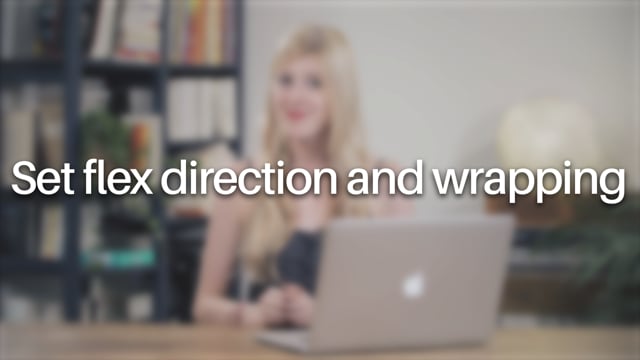 Set flex direction and wrapping - Create Web Page Layouts With CSS ...