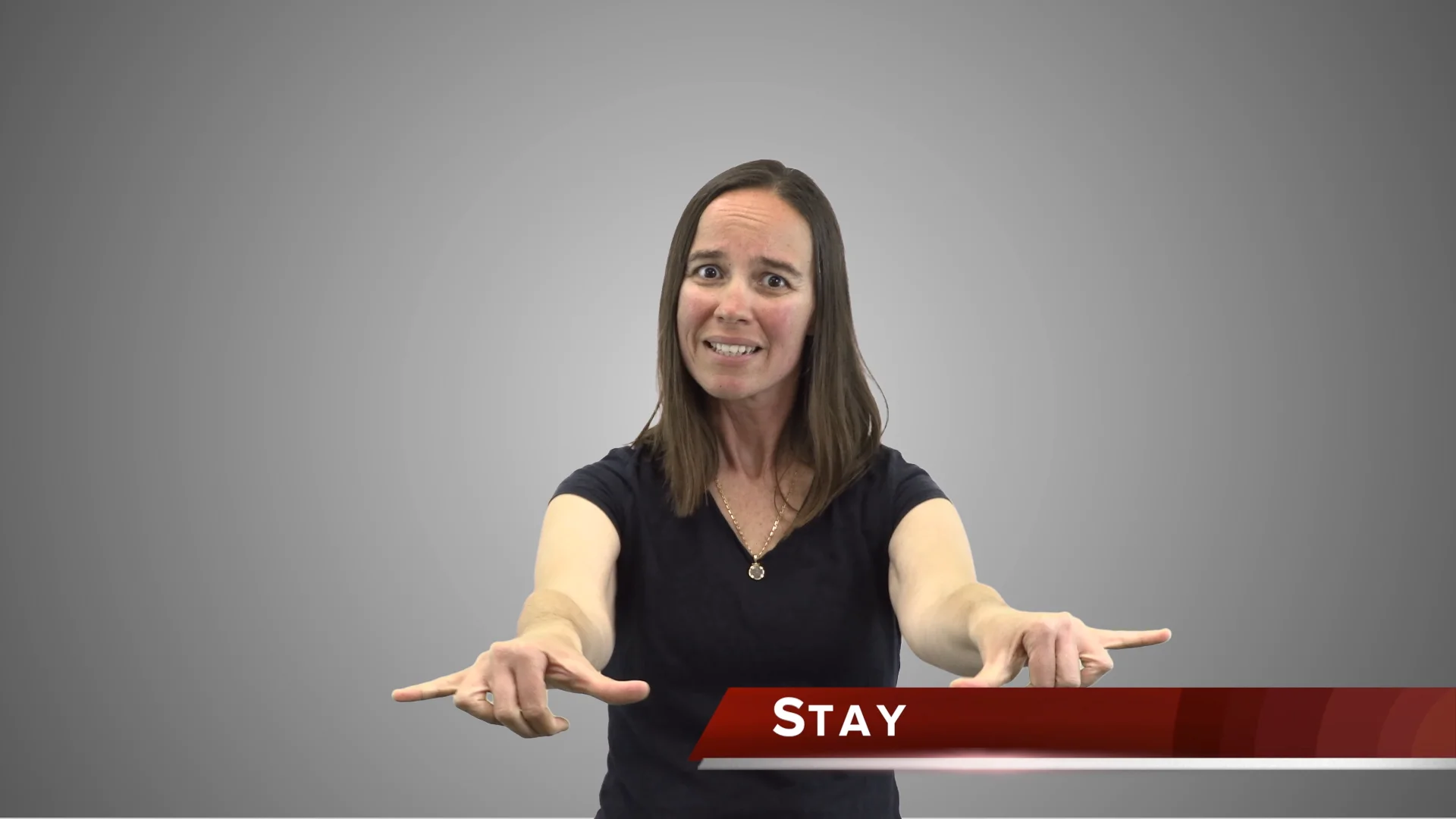 Stay - Safety Terms in ASL on Vimeo
