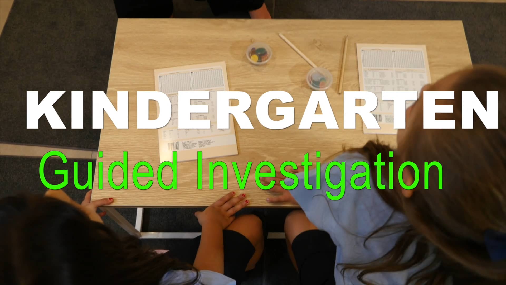 KINDERGARTEN Investigation Items on Vimeo