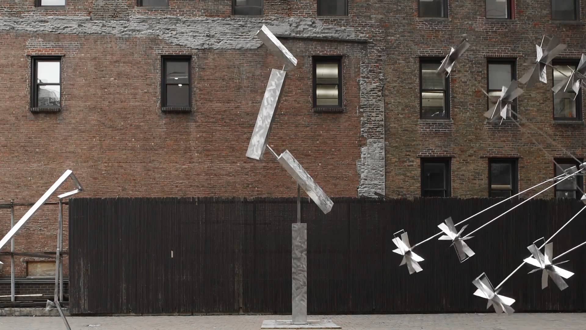 Breaking Column III 1993-2001 | George Rickey, Kinetic Sculptor on Vimeo