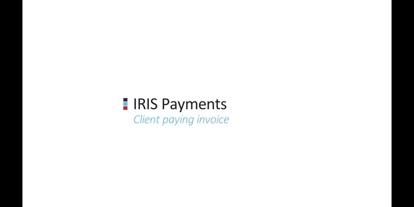 IRIS Payments - Client paying invoice on Vimeo