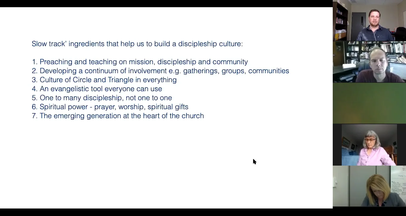 3DM Webinar - Key Ingredients of a Discipleship Culture on Vimeo