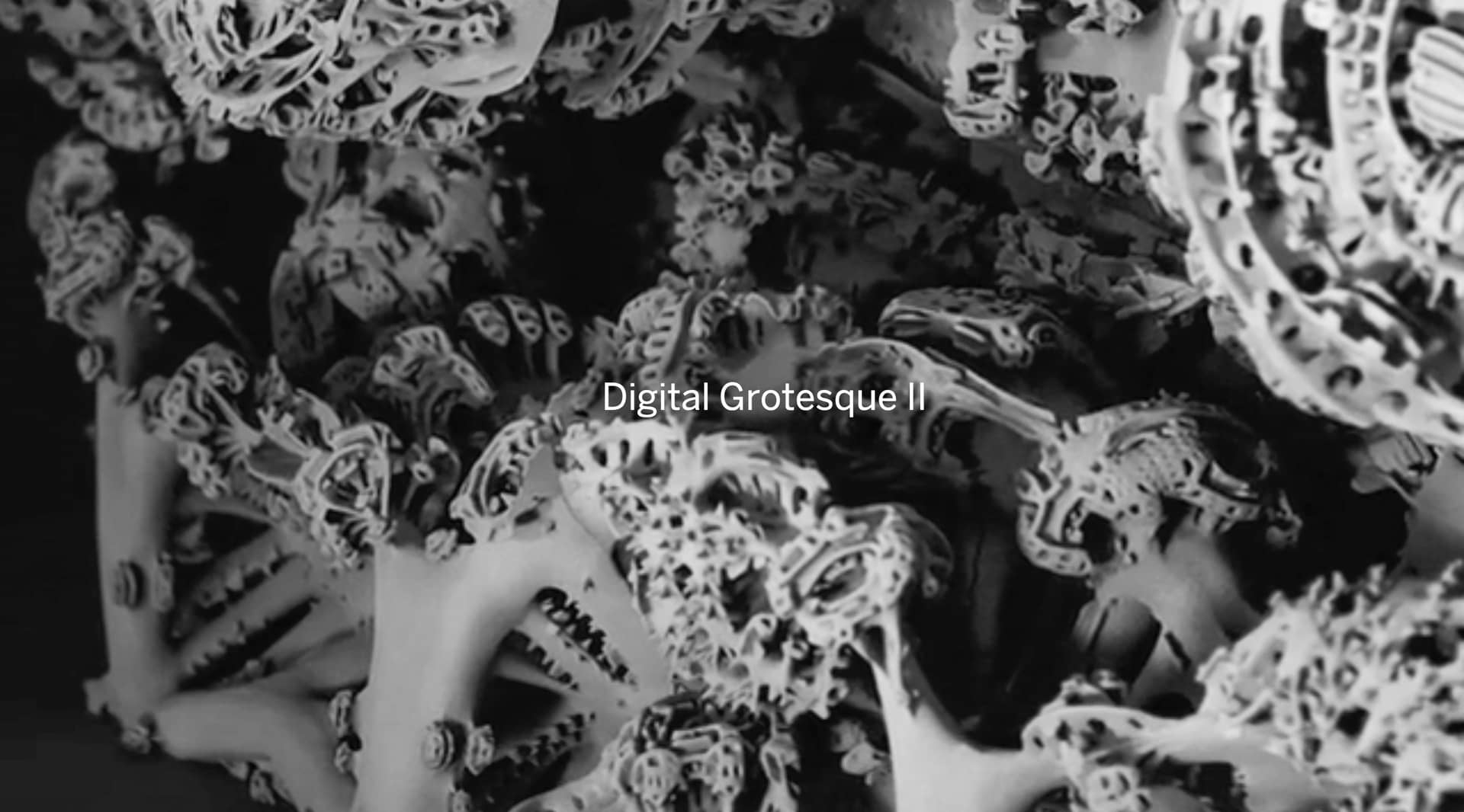 Digital Grotesque II . Printing Architecture - Full Version on Vimeo